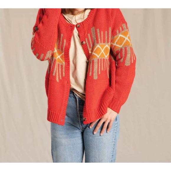 Toad&Co | Sweaters | New Toadco Nitsa Ii Cardigan In Winterberry | Poshmark